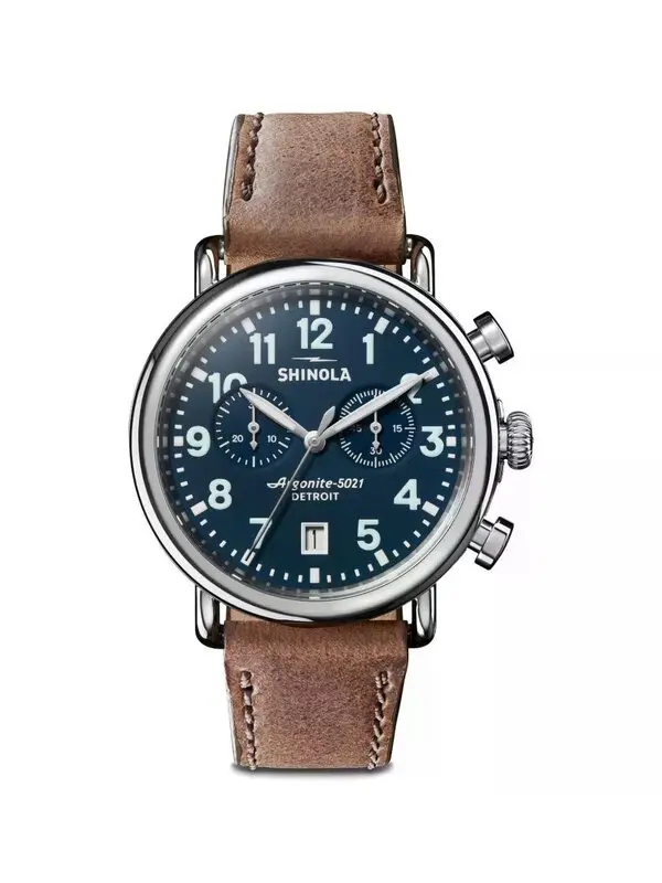 Shinola Runwell Chronograph 41mm Watch - Blue