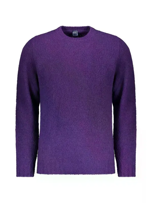Fedeli Crew-neck Sweater - Purple