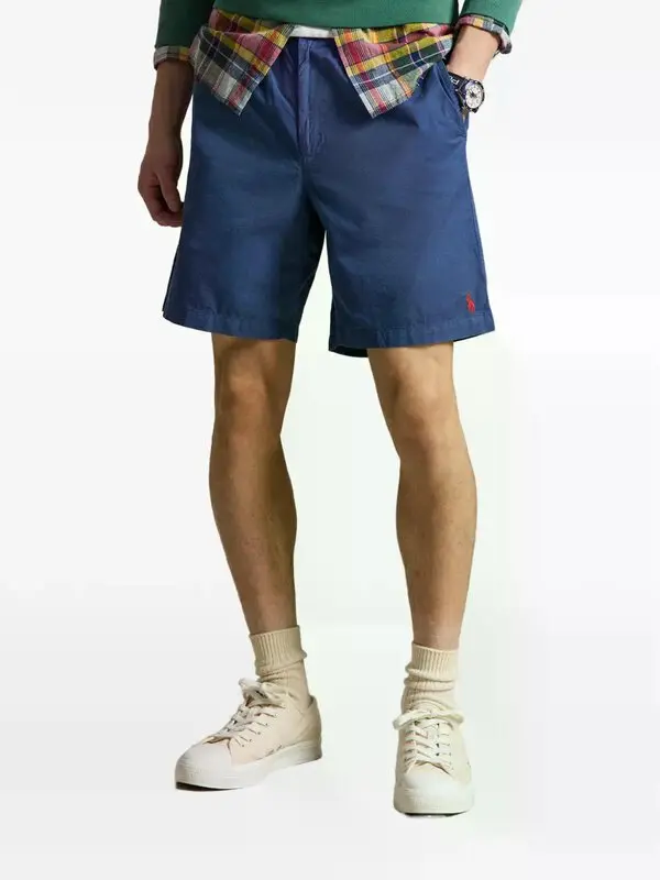 Polo Ralph Lauren Logo Chino Shorts - Blue