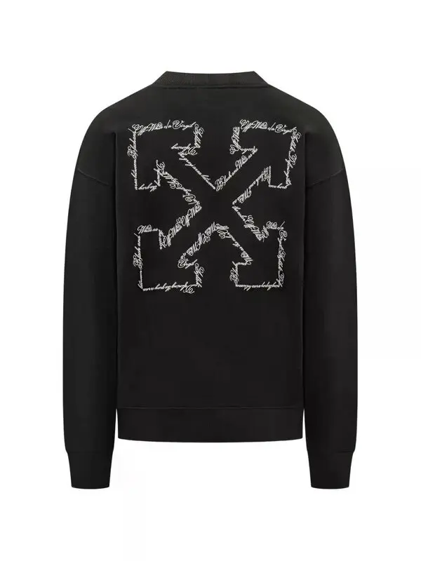 Off-White Script Arrow Crewneck