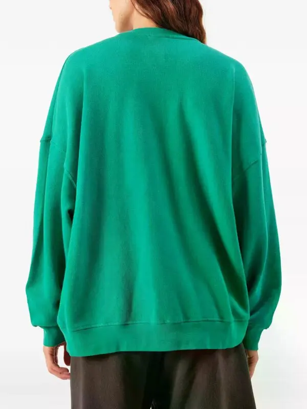American Vintage Graphic Crewneck Sweatshirt - Green