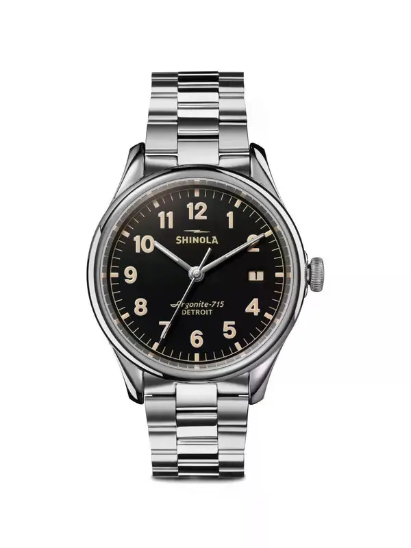 Shinola Vinton 38mm Watch - Black