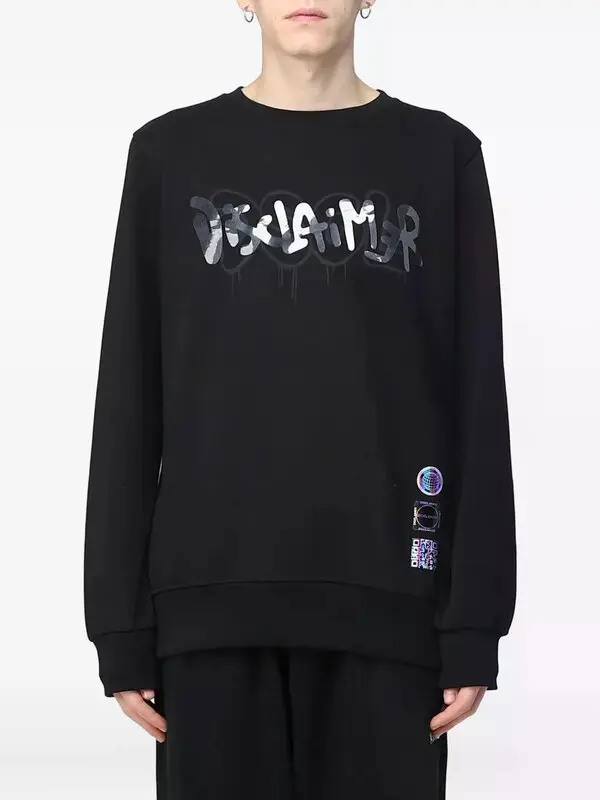 DISCLAIMER Graffiti-print Sweatshirt