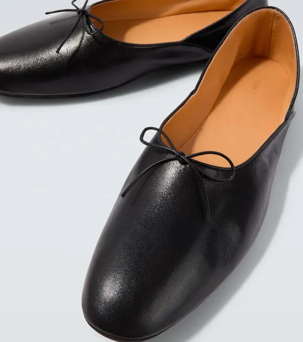 TOM FORD Bow-detail Leather Loafers