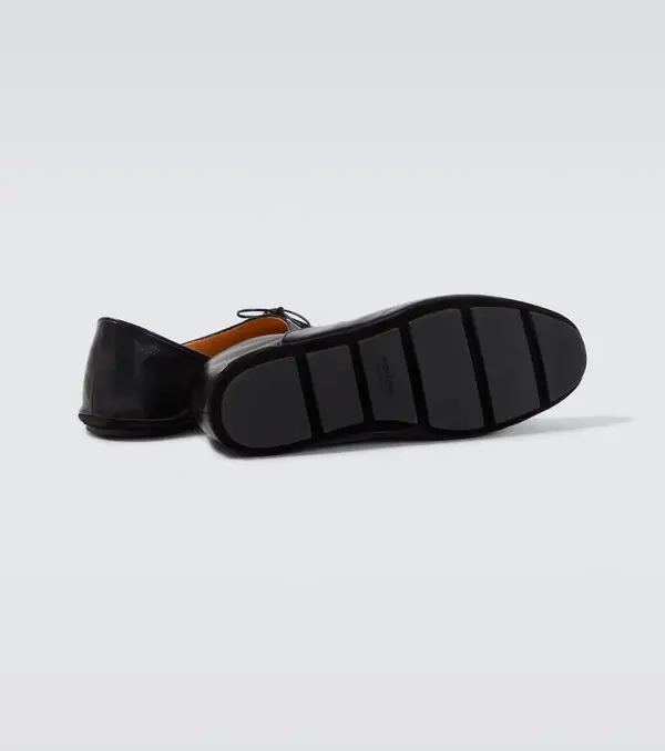TOM FORD Bow-detail Leather Loafers