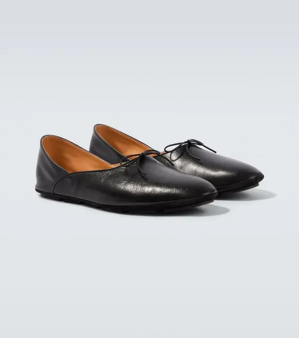 TOM FORD Bow-detail Leather Loafers
