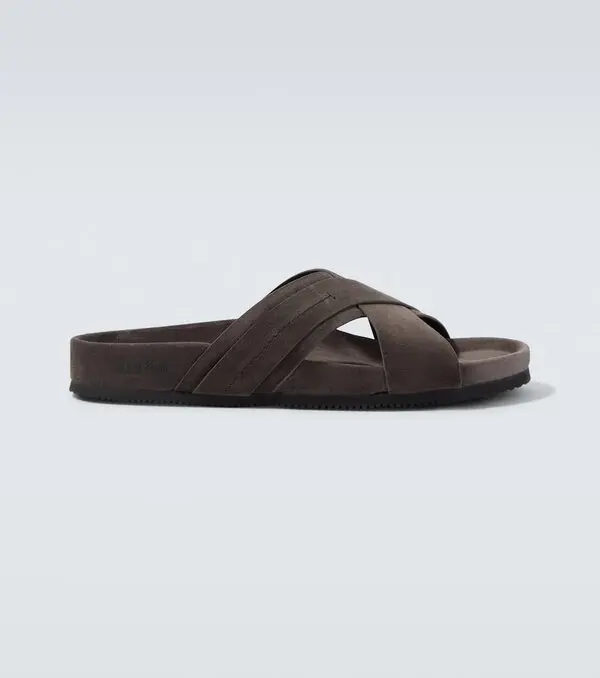 TOM FORD Suede Slides