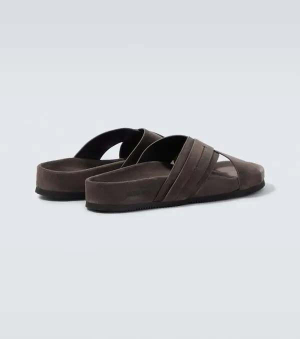 TOM FORD Suede Slides