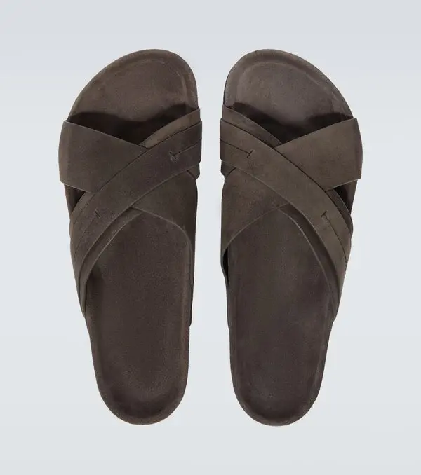TOM FORD Suede Slides