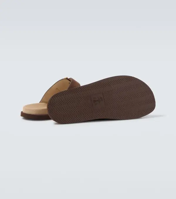 Brunello Cucinelli Suede Sandals
