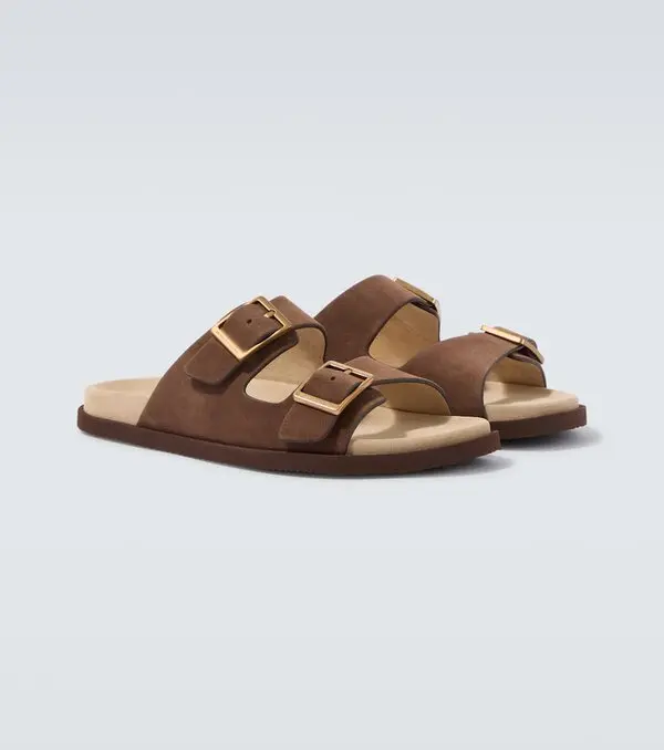 Brunello Cucinelli Suede Sandals