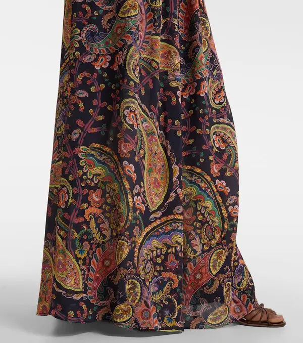 Etro Paisley Maxi Dress
