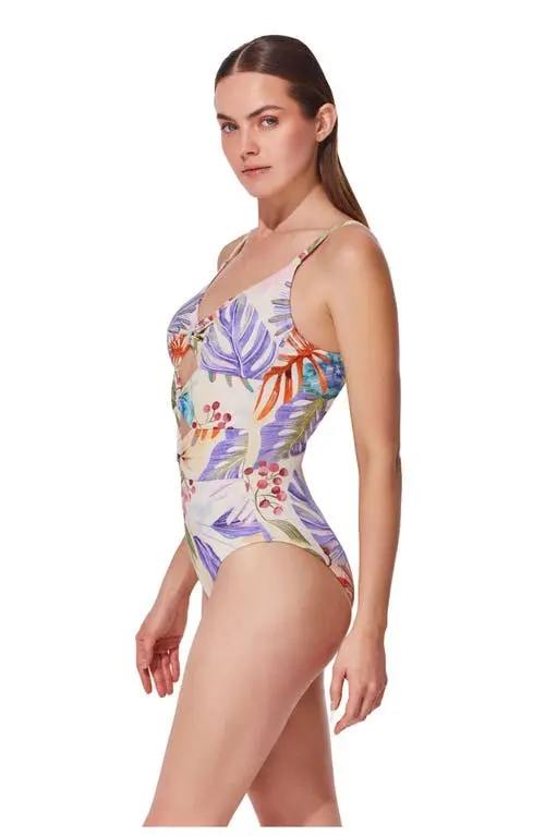GOTTEX Cherry Blossom Cut Out One Piece