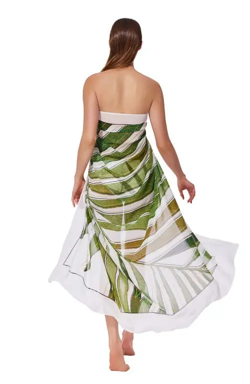 GOTTEX Willow Pareo - White-green