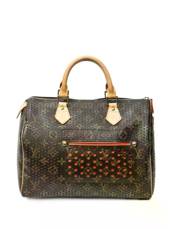 LOUIS VUITTON 2006 Speedy 30 Tote Bag - Brown