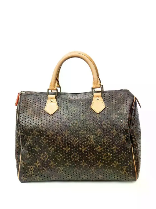 LOUIS VUITTON 2006 Speedy 30 Tote Bag - Brown