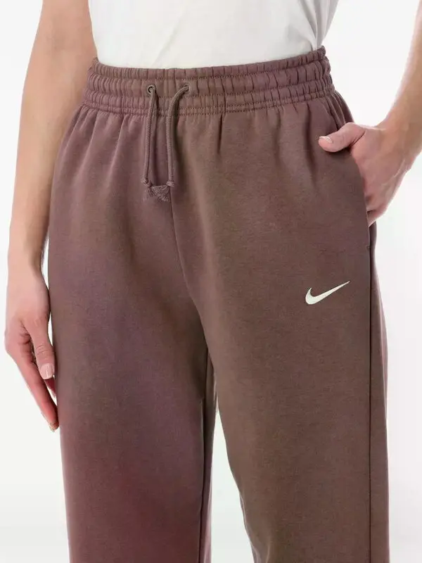 Nike Logo-detail Track Pants - Brown