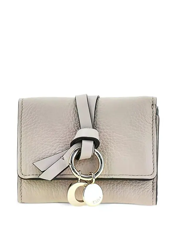 Chloé Knot Charm Wallet - Neutrals