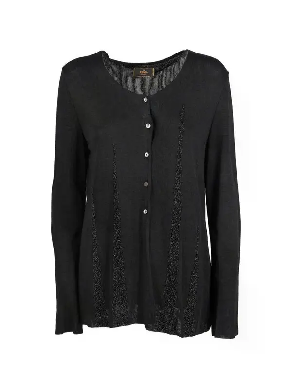 Fendi Embellished Cardigan