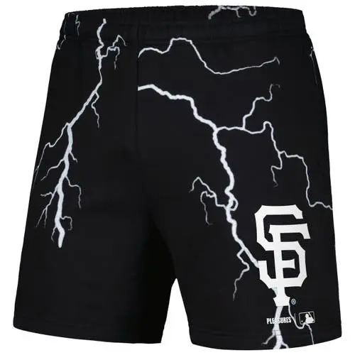 PLEASURES San Francisco Giants Lightning Shorts