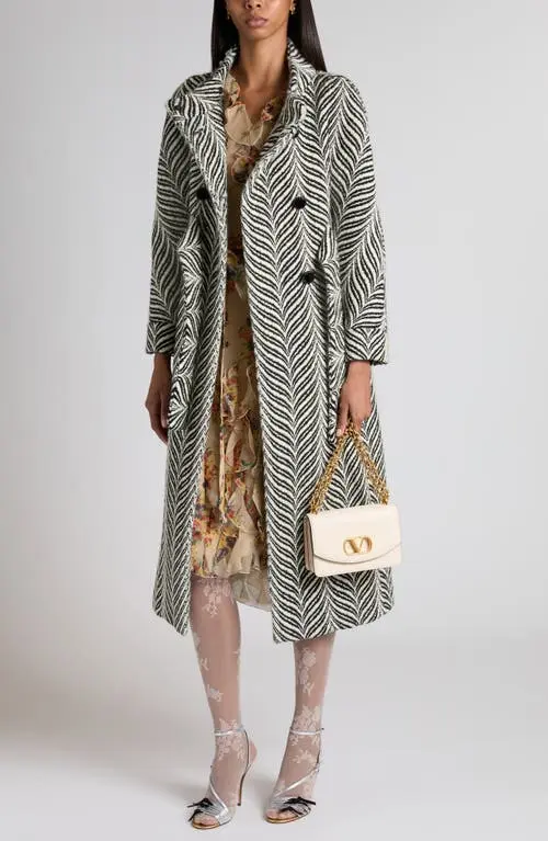 Valentino Garavani Fauve Wool-blend Coat