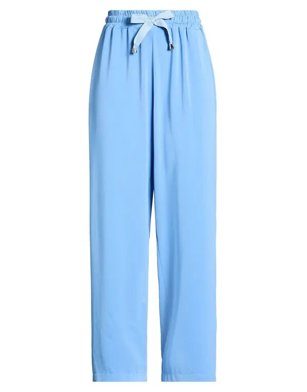 VICOLO Straight-leg Crepe Pants