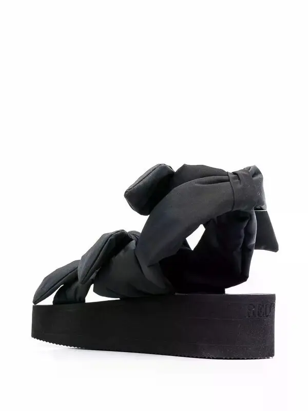 Red Valentino Bow-detail Padded-strap Platform Sandals