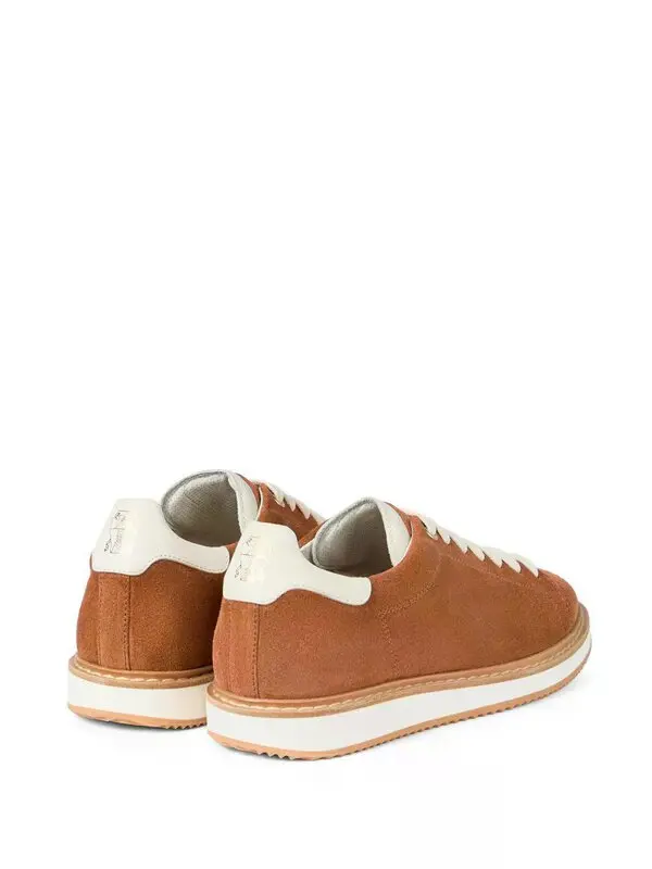 Brunello Cucinelli Suede Lace-up Sneakers