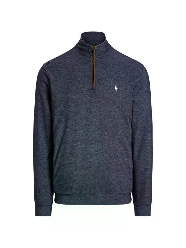 Rlx Ralph Lauren Long-sleeved Zip Sweater - Blue