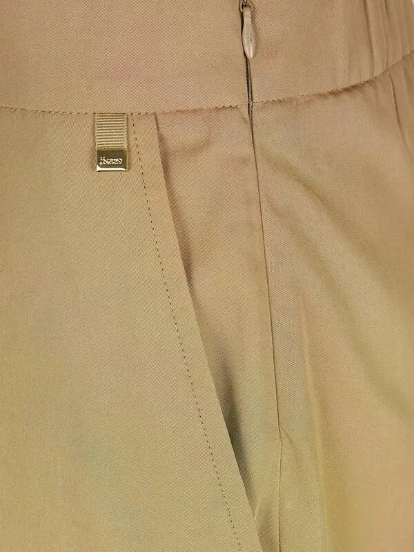 Herno Cuffed-hem Trousers - Brown