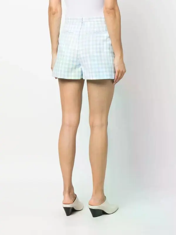 Red Valentino Gingham Check Mini Skort