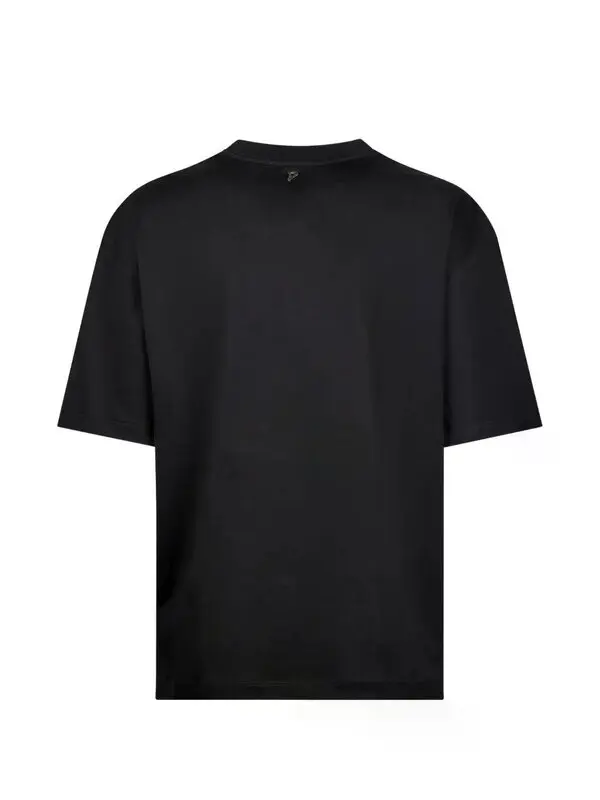 DONDUP Crew Neck Short Sleeve T-shirt - Black