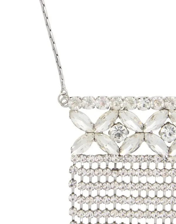 TWINSET Crystal And Fringe Necklace