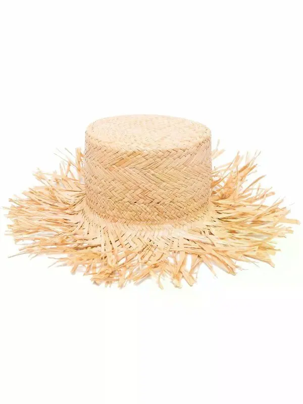 Red Valentino Straw Hat - Neutrals
