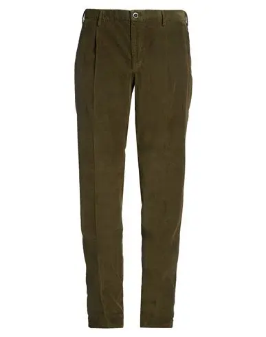 Incotex Cotton Elastane Corduroy Pants - Green