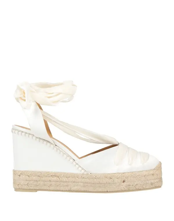 CastaÑer Textile Fibers Espadrilles - Ivory