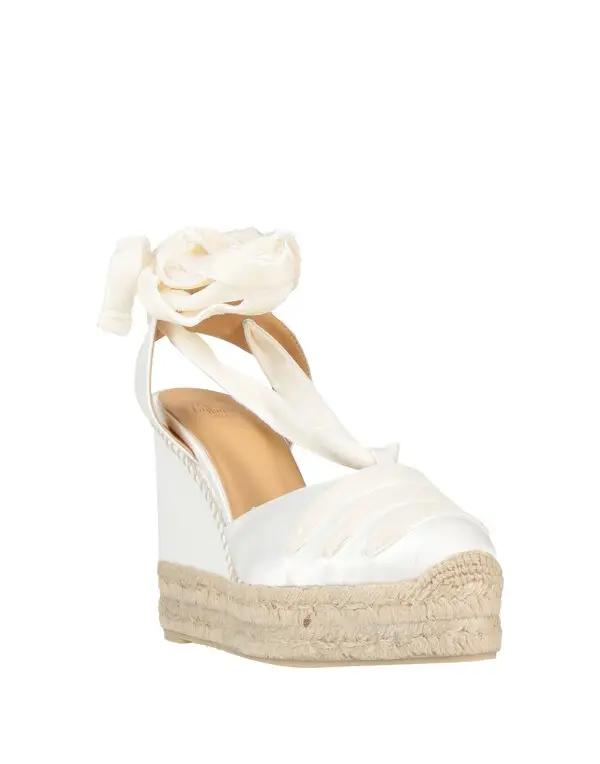 CastaÑer Textile Fibers Espadrilles - Ivory