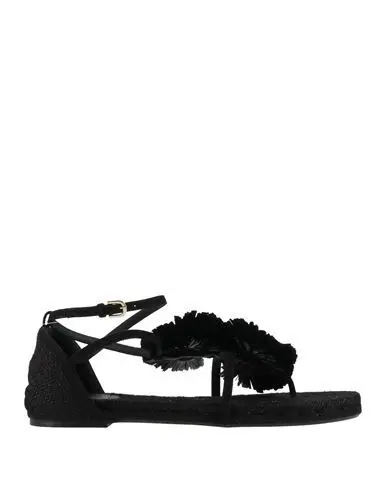 CastaÑer Textile And Leather Espadrille Sandals