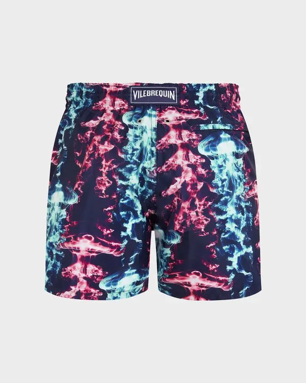 Vilebrequin Ultra-light Packable Medusa Print Swim Shorts - Blue