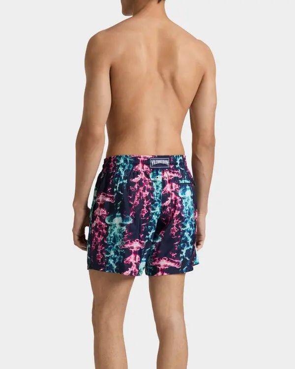 Vilebrequin Ultra-light Packable Medusa Print Swim Shorts - Blue