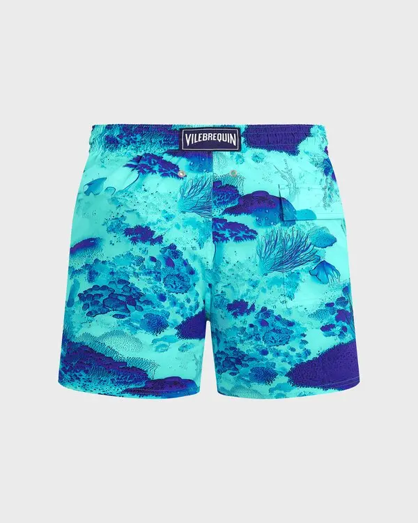 Vilebrequin Stretch Short Swim Trunks - Blue