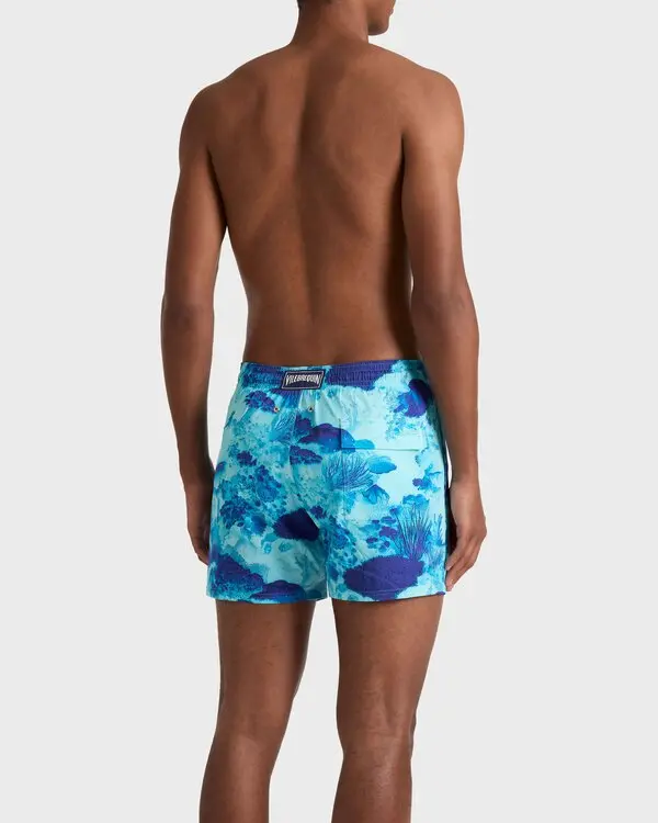 Vilebrequin Stretch Short Swim Trunks - Blue