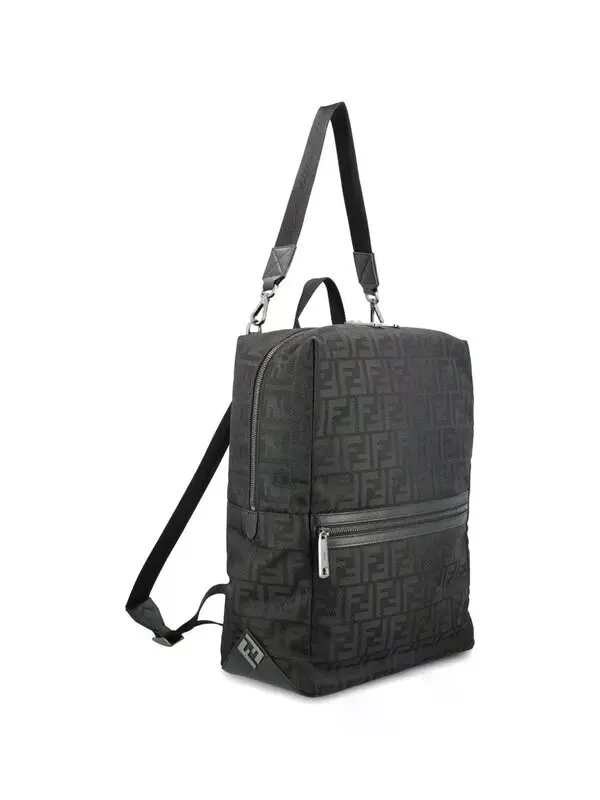Fendi Ff-motif Zip Backpack