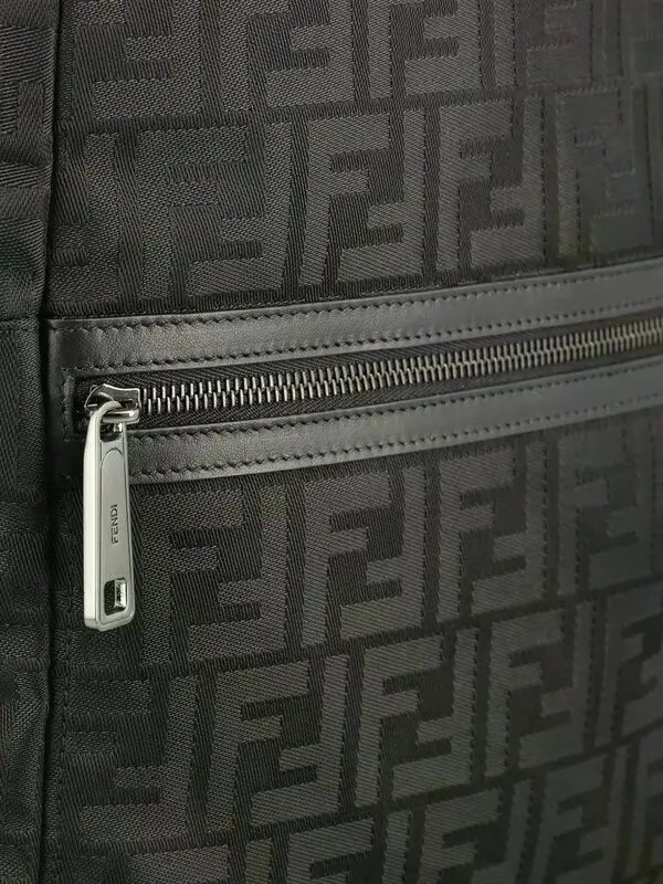 Fendi Ff-motif Zip Backpack