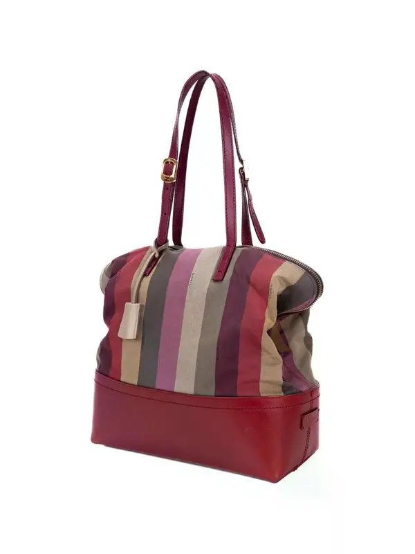 Fendi Striped Handbag