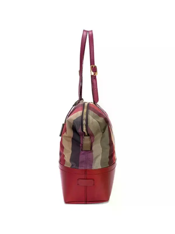 Fendi Striped Handbag