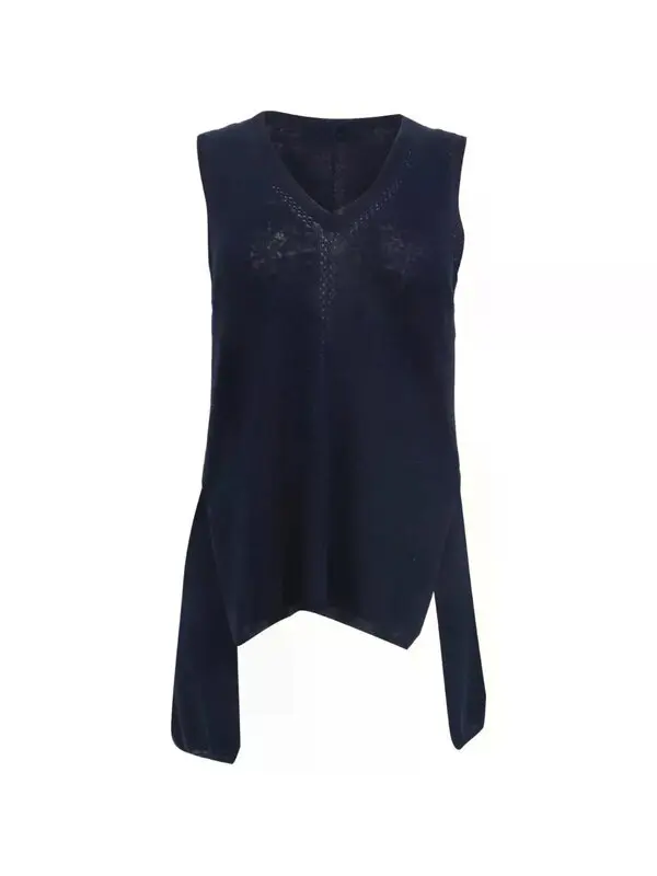 Proenza Schouler V-neck Slit Top