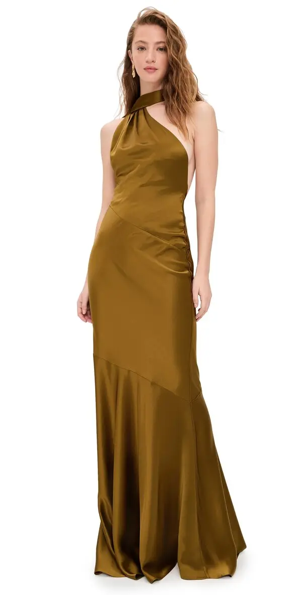 Retrofete Kelsa Maxi Dress - Ochre