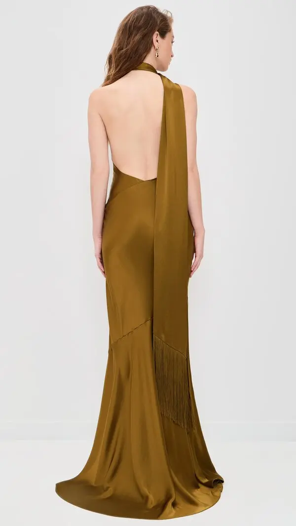 Retrofete Kelsa Maxi Dress - Ochre