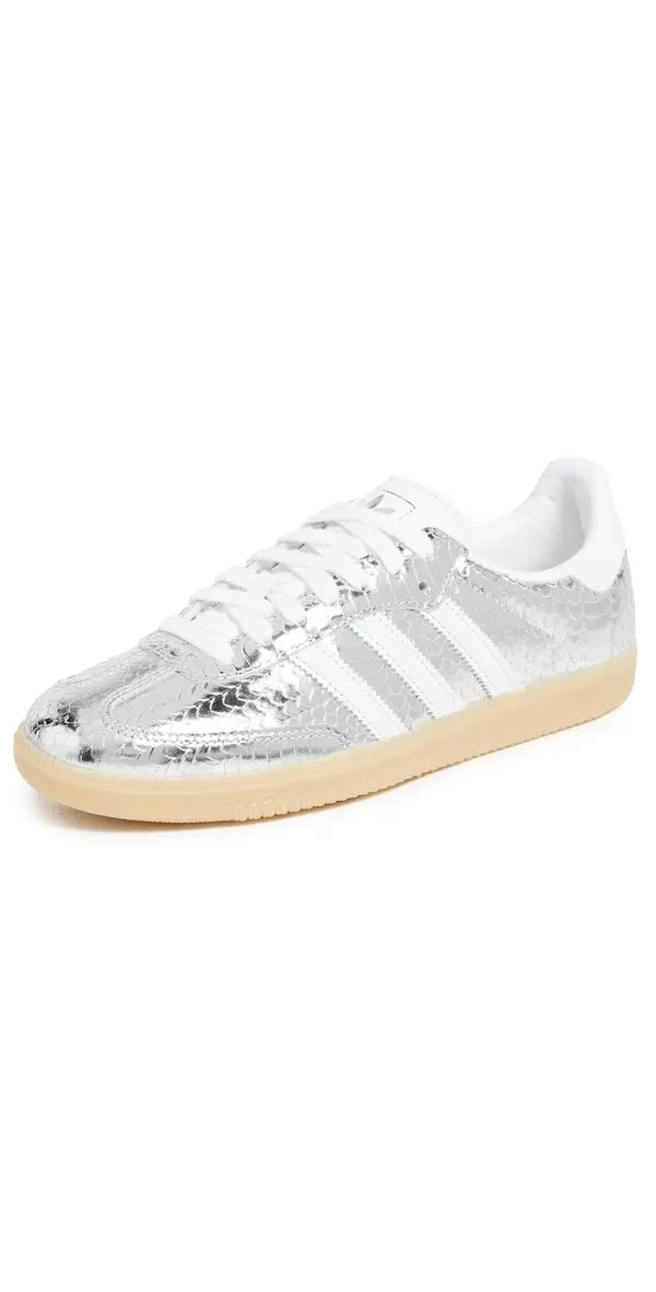Adidas Samba Og Sneakers - Silver Met/ftwr White/gum 3
